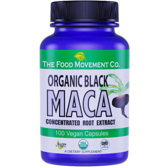 Black Maca, organic 100 vegcaps