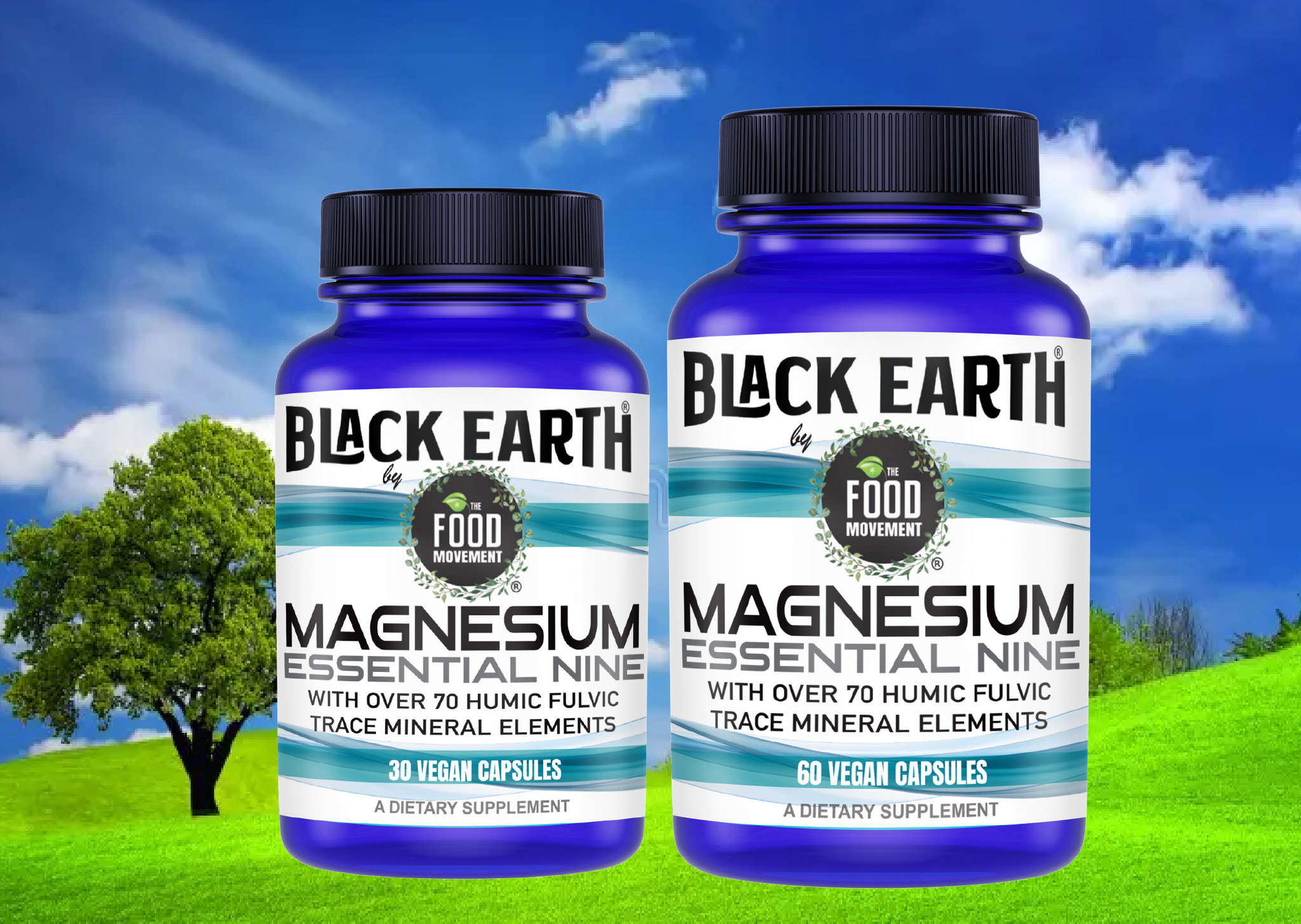 Black Earth Magnesium Essential Nine by the Food Movement